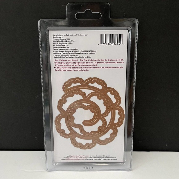 Spellbinders | Office | New Spellbinders Shapeabilities Spiral Blossom ...